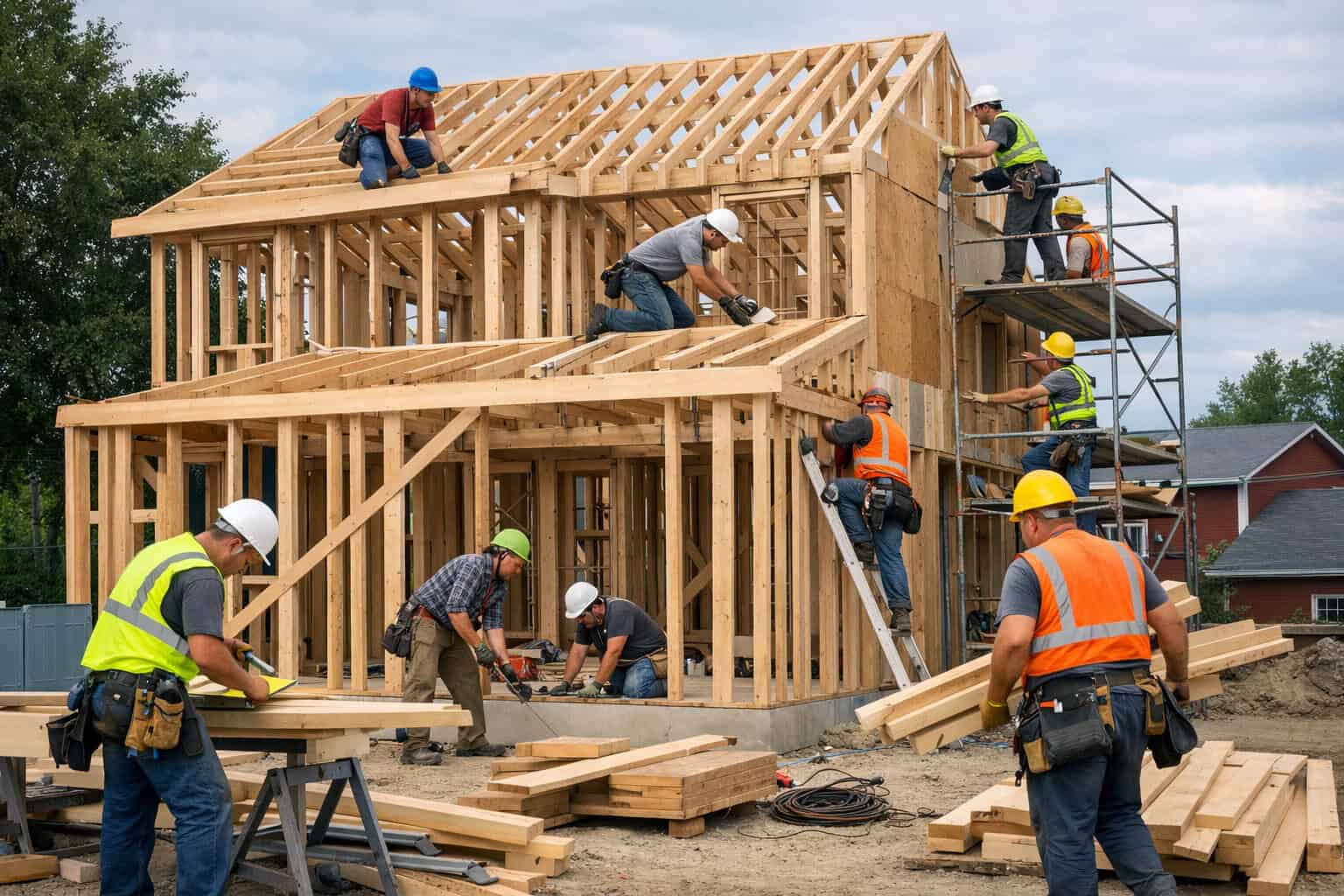 Hur bygger man ett hus? Rejäl genomgång utan manual